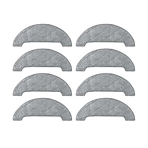 LCHONGMING 8PCS Washable Mop, Compatible for Laresar L6 Pro, Compatible for Airrobo T10+, Vacuum Replacement Floor Cloth Accessories.Mop Cloth