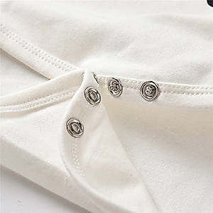 Eghunooy 3Pcs Baby Boys Clothes Mommy's New Man Romper Moustache Pants Hat Outfits Set (0-3 Months)