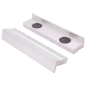 HHIP-3900-2147 Magnetic Vise Jaws (Various Jaw Widths and Face Types),5" Jaw Width