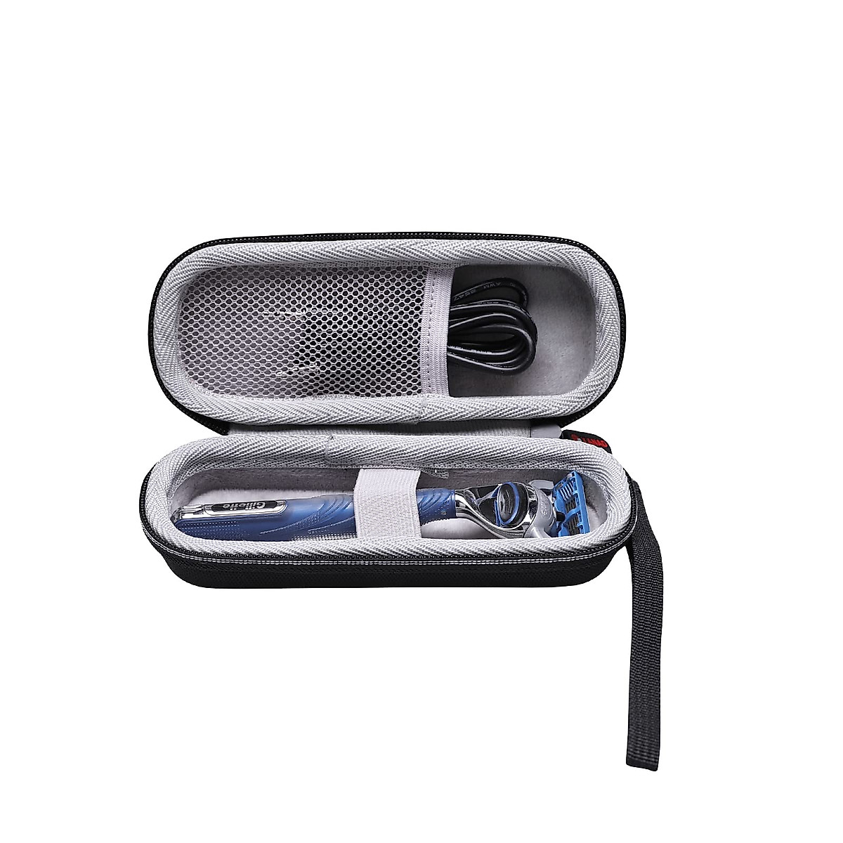 XANAD Hard Case for Gillette Mach3 Shield Men's Razor Handle + 4 Blade Refills - Case Only