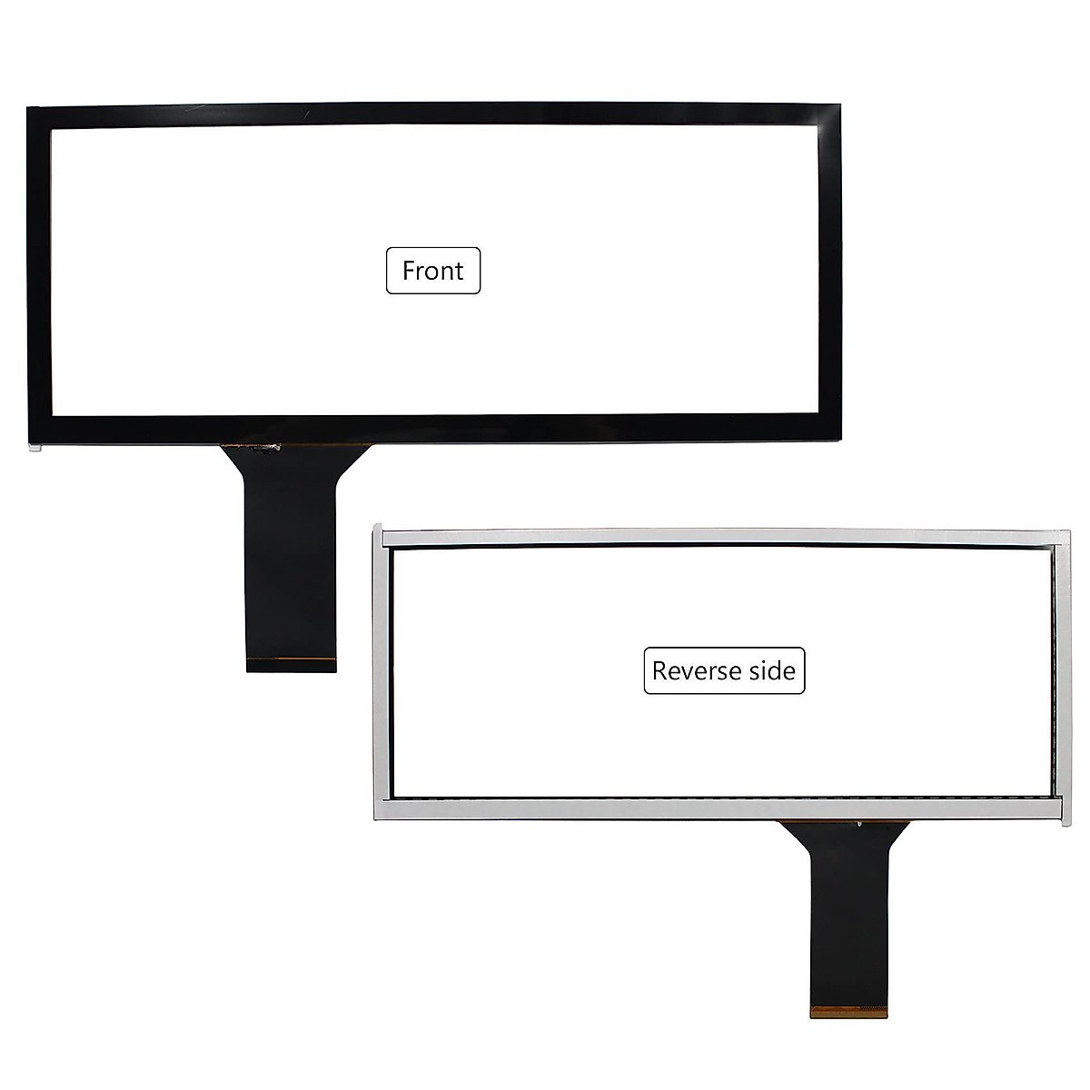 12.3 inch 10 Point Multi-Touch Capacitive Touch Panel Frame VS-123TC01-B1, for 12.3 " 1920X720 HSD123KPW1-A30 HSD123KPW2-D10 1280x480 LQ123K1LG03 LCD screen