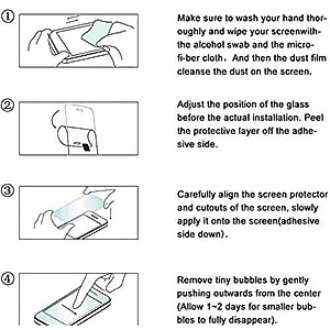 Suttkue for Asus ROG Phone 7/7 PRO/7D/7 Ultimate Screen Protector with Camera Lens Protector,9H Hardness Anti-Scratch Tempered Glass flim,Case Friendly,Anti-Fingerprint,Anti-Scratch (2+2 PACK)