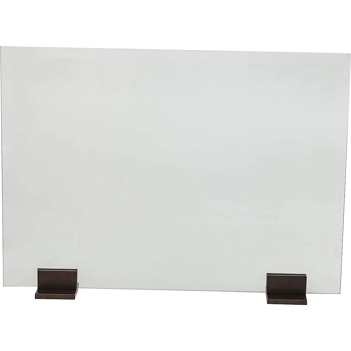 Dagan Pair of Glass Screen Bases (DG-AH-GS-B), Bronze