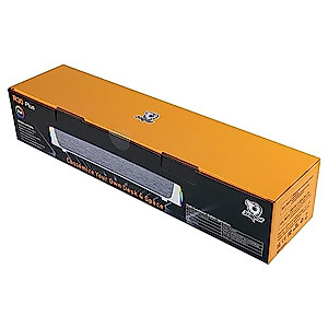 SOULION R30 Plus Bluetooth Computer Speakers for PC Desktop, 6 Modes LED Lights with All-in-one Control Button, Wired USB Powered Sound Bar, Surround Sound Portable SoundBar for Monitor Laptop Phone