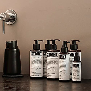 STMNT Grooming Goods Conditioner, 9.3 oz,Softens Hair,Restores Shine,Moisturizing Formula,Activated Charcoal & Menthol,All Hair Types