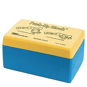 S&S Worldwide Foam Push-Up Block, 8" x 5" x 4-1/4IN
