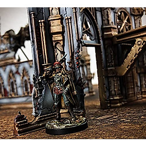 Rampart Modular Terrain Eternal Cathedral Core Set - Unpainted Fully Customizable Scaled Tabletop Terrain by Archan Studio - for Kids and Adults Ages 14+