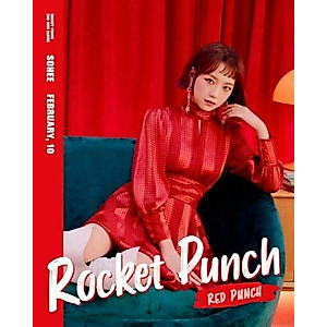 Rocket Punch 'Red Punch' 2nd Mini Album CD+80p Booklet+1p PhotoCard+1p Bookmark+1p Sticker+Pouch+Message PhotoCard SET+Tracking Kpop Sealed