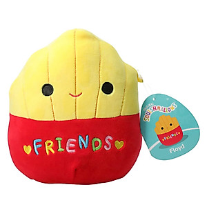 Squishmallows Official Kellytoy Plush 7 Inch Squishy Stuffed Toy Animal (Floyd The French Fry)