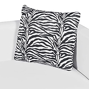 vidaXL Sofa, Love Seat Sofa Couch with 2 Pillows, Loveseat Sofa for Home Living Room Bedroom, Modern Style, Artificial Leather White