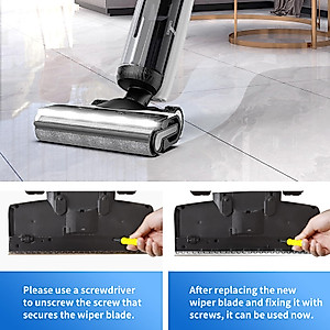 Vacuum Replacement Parts Wiper Strip Compatible with Tineco Floor ONE S7 PRO Cordless Vacuum Cleaners,Wet Dry Vacuum Cleaner Accessories