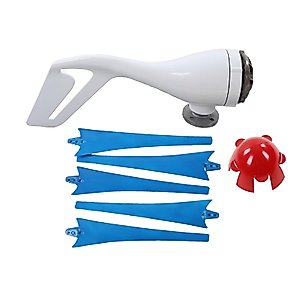 2KW Wind Turbine 5 Blade Generator Automatic Direction Adjustment 12V24V48V Wind And Solar Hybrid Power Generation System With Charge Controller (Color : 48V)