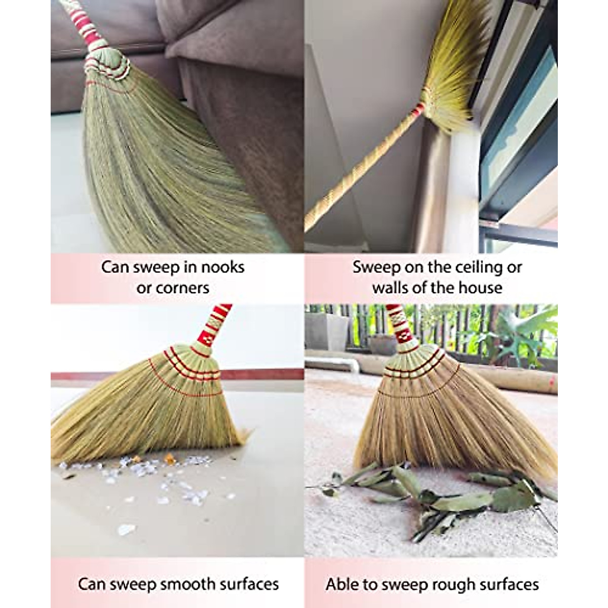 Eco-Friendly 40 Inch Thai Broom for Effortless Cleaning