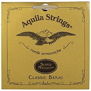 Aquila New Nylgut AQ-2B Banjo Light Tension DBGDG-Set of 5 (4th Red Series String)