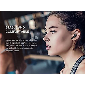 Spracht Zum Truly Wireless Bluetooth 5 Stereo Earbuds, Black (Zum-BT-TWS-2)