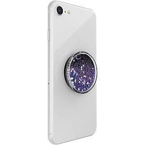 ​​​​PopSockets Phone Grip with Expanding Kickstand, PopSockets for Phone, Tidepool PopGrip - Galaxy Purple