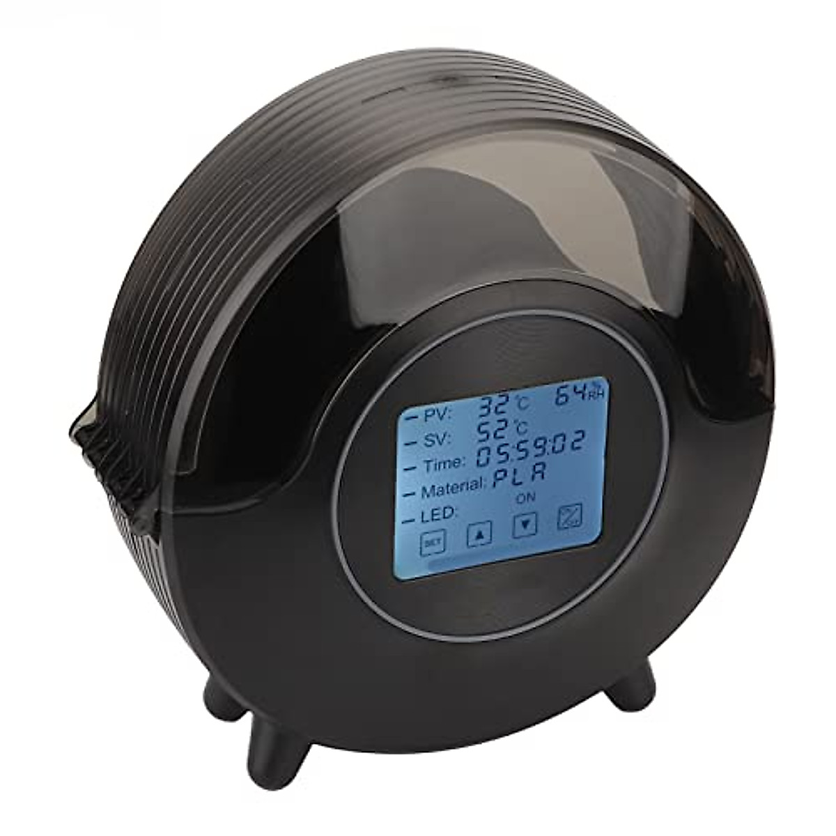 Oumefar 3D Printer Consumables Drying Box, 100‑240V Adjustable Temp and Time Touch Screen Easy to Operate ABS Shell PLA Filament Dryer for Removing Moisture(JP Plug) Mechanicalcomponents