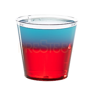 Prestee 100 Pack 1oz Clear Plastic Shot Glasses - Shot Glasses Disposable, Mini Plastic Shot Glass, Small Plastic Cups Clear Disposable Jello Shot Cups Party, Snacks, Tastings, Condiments Containers