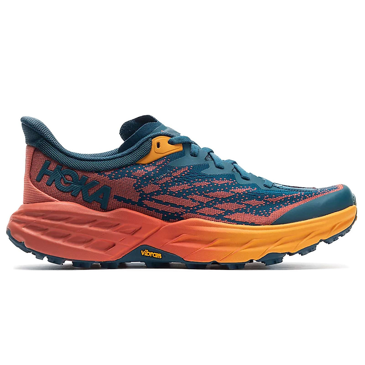 HOKA ONE ONE Women's Running Shoes, Blue Coral Camellia