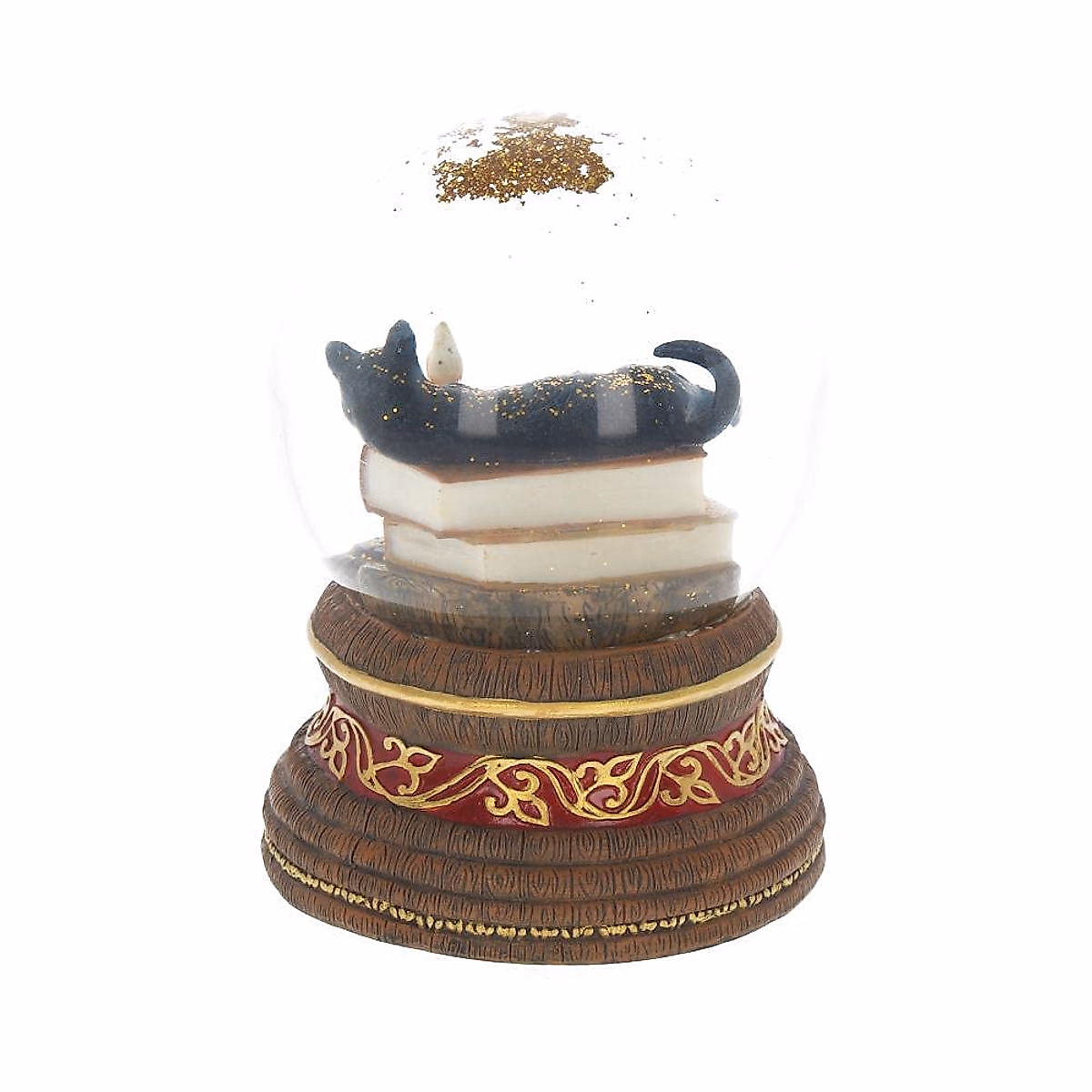 Nemesis Now Witching Hour Lisa Parker Snowglobe 11cm Brown, Resin and Glass