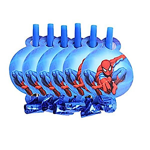 LOVSONG 72 PCS Spider Party Supplies Set Birthday Party Supplies Set Spider Table Cover Set - Serves 10 - Banner Flag , Spider Table Cover, Plates, Spider Cups, Napkins, Fork, Spoon, Knife, Straw