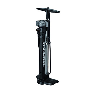 Topeak Joe Blow Booster Floor Pump w/SmartHead DX3 (TJB-BST3), Black, 29.1” X 9.8” X 7.3” (62002365AFFP)