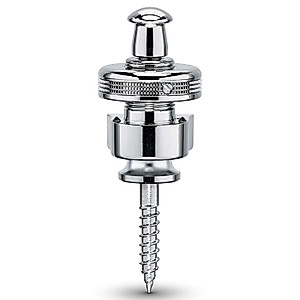 Schaller Security Locks Guitar Strap Locks - Chrome