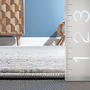 nuLOOM Twilight Tribal Distressed Area Rug, 9' x 12', Silver