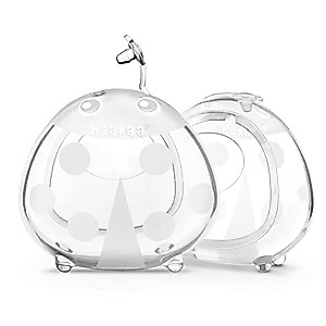 haakaa Ladybug Milk Collector Wearable Milk Collector Ladybug Breastmilk Collector Breastfeeding Milk Catchers Breast Milk Savers 2.5oz/75ml 2 PCS