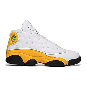 Jordan Boy's 13 Retro (Little Kid) White/University Red/Del Sol/Black 2 Little Kid M