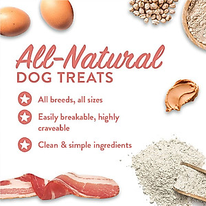 Crafted by Humans Loved by Dogs Portland Pet Food Company Grain-Free & Gluten-Free Biscuit Dog Treats (1-Pack 5 oz) — Pumpkin Flavor — All Natural, Human-Grade, Made in The USA