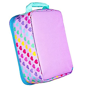 Carebears Lunch Tote Clear Design With Iridescent Underlay Lunch Bag Box