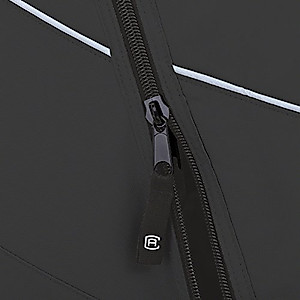 Classic Accessories Fairway Short Roof 2-Person Deluxe Golf Cart Enclosure, Black with Clear Windows