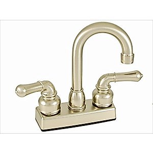 AMER BRASS NN16N 4 in. Nickel Bar Faucet
