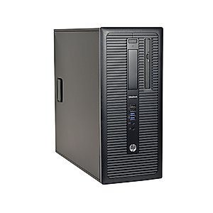 HP 800 G1 Tower, Intel Core i7-4770 3.4GHz, 16GB RAM, 256GB Solid State Drive, DVD, Windows 10 Pro 64bit (Renewed)