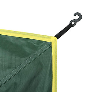 B Baosity Lightweight Waterproof/Hammock Tarp Cover for Outdoor Camping Travel, Army Green