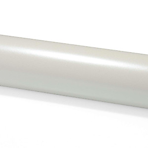 24"x60" (2FTx5FT) White Matte Metallic Satin Pearl Vinyl Wrap Sticker Sheet Film Car Auto Vehicle DIY Decal Bubble Free Air Release Self Adhesive Peel and Stick Free Tool Kit