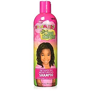 African Pride Dream Kids Olive Miracle Detangling Shampoo, 12 Ounce