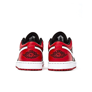 Nike Air Jordan 1 Low Men's Shoes Alternate Bred Toe 553558 066 - Size 12 White/Black