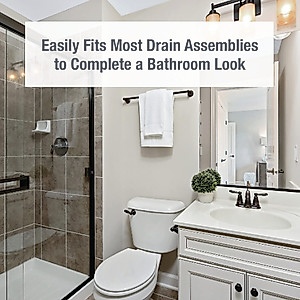 Bathroom Sink Pop-up Stopper Replacement for Lavatory Pop-up Drain Assembly, Oil Rubbed Bronze, 11043