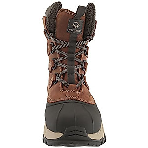 Wolverine Men's Glacier Arctic Snow Boot, Cognac Brown, 8.5