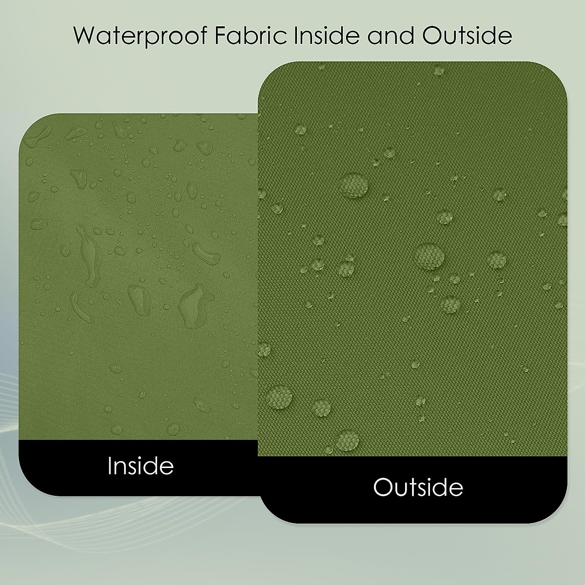 idee-home Chaise Lounge Cushions Outdoor, Lounge Chair Cushions for Outdoor Furniture Thick Comfortable Water Resistant Lounge Patio Replacement Cushion 72in.L x 21in.W x 3in.T