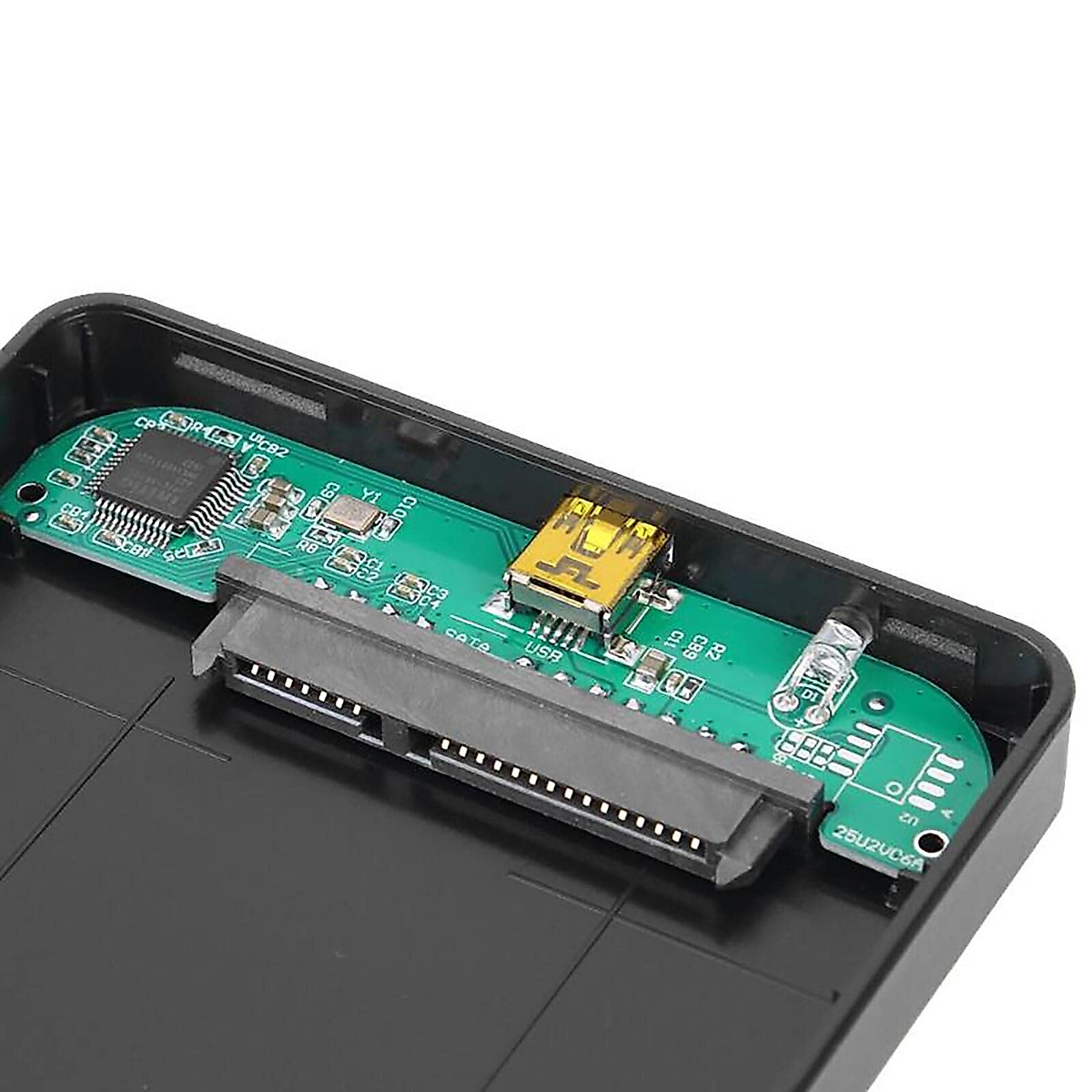 and Tool- State Drives Hard Systems for 2.5-inch Enclosure Drives Solid External Drive and USB Suitable Compatible for Windows 2.5-inch Mac- Hard 3.0 USB HUB Expansion Dock (Black, One Size)