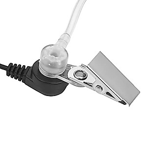 KANMIT Earpiece for Motorola APX4000 APX6000 APX7000 APX8000 XPR6350 XPR6550 XPR7350 XPR7550 XPR7580 Walkie Talkie 2 Way Radio with Covert Acoustic Tube Headset and Ptt Mic