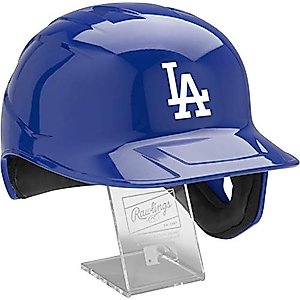 Rawlings Official MLB Mach Pro Replica Baseball Batting Helmet Series, Los Angeles Dodgers