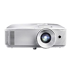 Optoma HD27HDR 1080p 4K HDR Ready Home Theater Projector for Gaming and Movies, 120Hz Support and HDMI 2.0, White