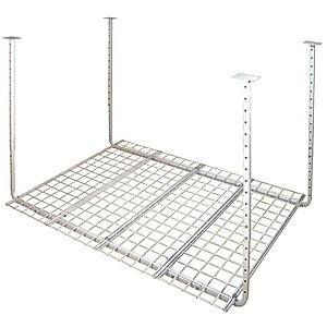 HyLoft 50175-10 60-Inch by 45-Inch Pro Ceiling Mount Shelf, White
