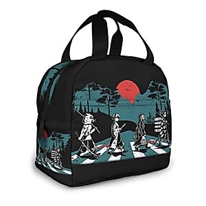 YRPCAI Boys And Girls Anime Lunch Bag Cartoon Reusable Insulation, Refrigerated Lunch Box Storage Bag 3-One Size