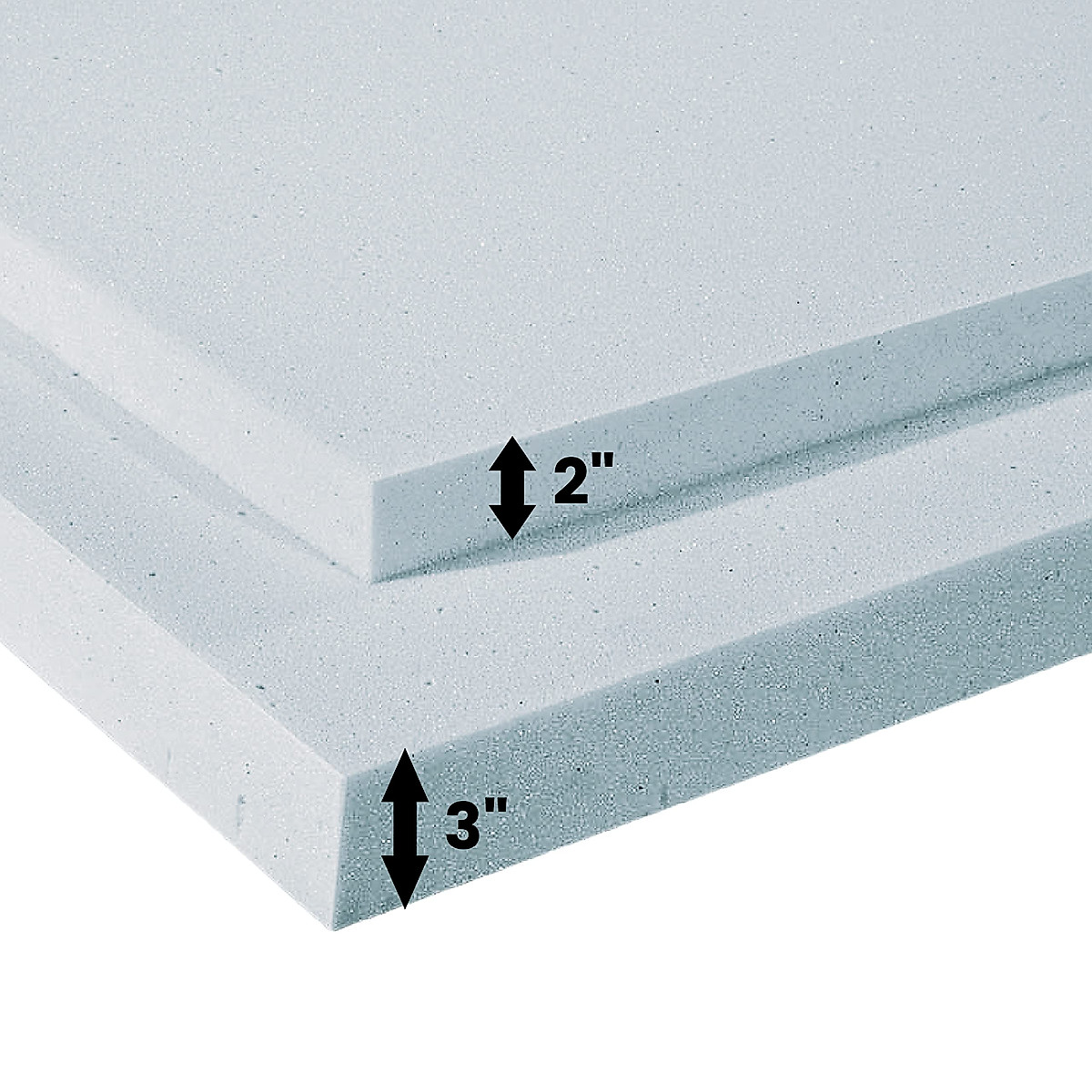 ZenWave 3" King Size Gel Memory Foam Mattress Topper, Washable Cover, Infused with Calming Hemp Extract, CertiPUR-US Certified