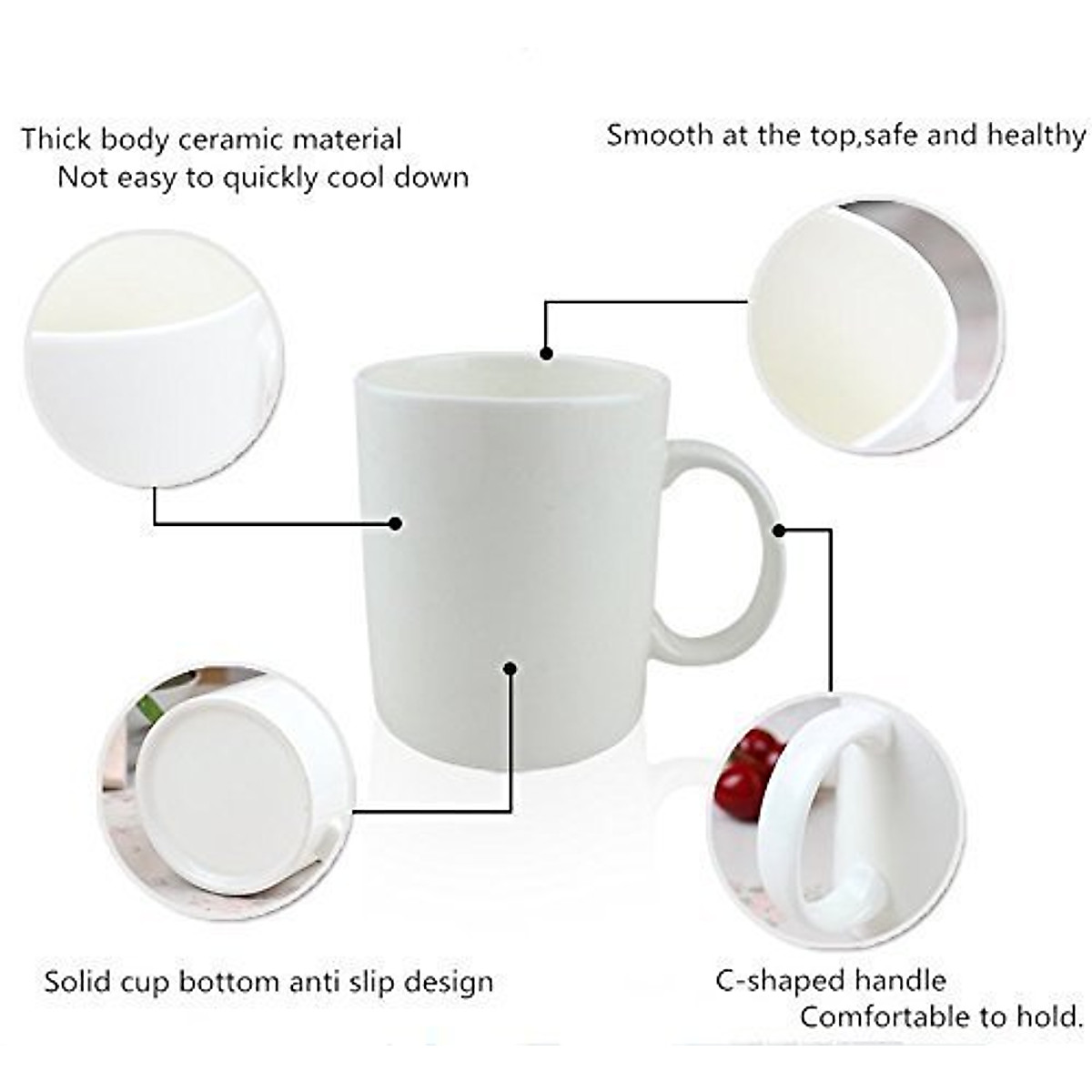 KGDHjuei Funny Grinch Mug,Touch My Coffee I Will Slap You So Hard, Family, Birthday, Christmas, Cute, Lovely Best Birthday Present - Novelty Coffee Mug - 11oz RUAN HOME (White)